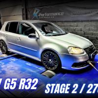 Reprogrammation Moteur Stage 2 Volkswagen G5 R32 - R Performance Engineering
